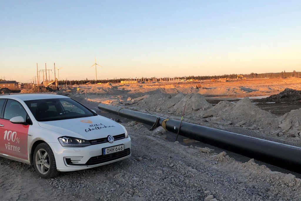 Fjärrvärme till nya industriområdet på Haraholmen - PiteEnergi